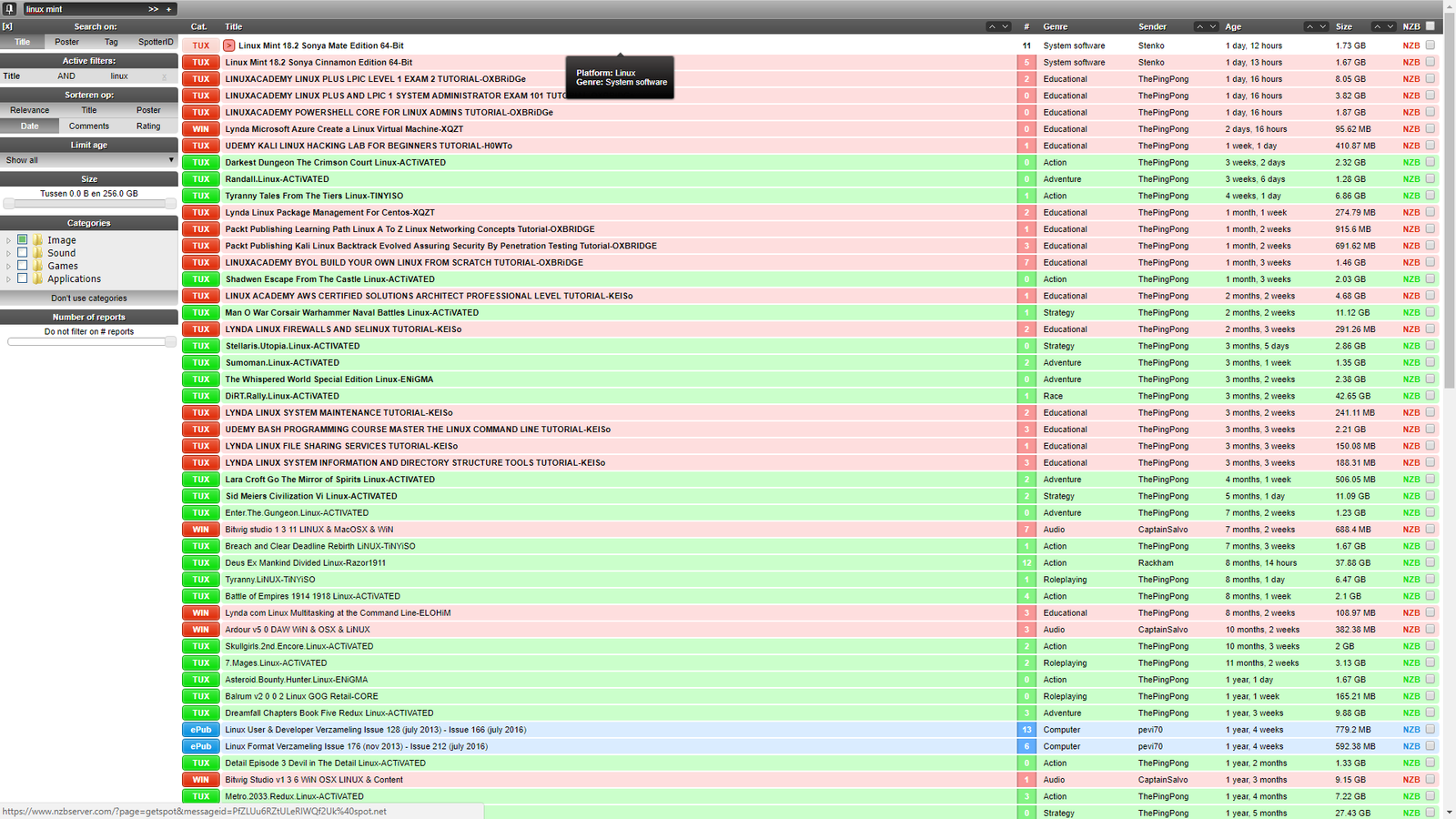 Spotnet Online - 4Usenet